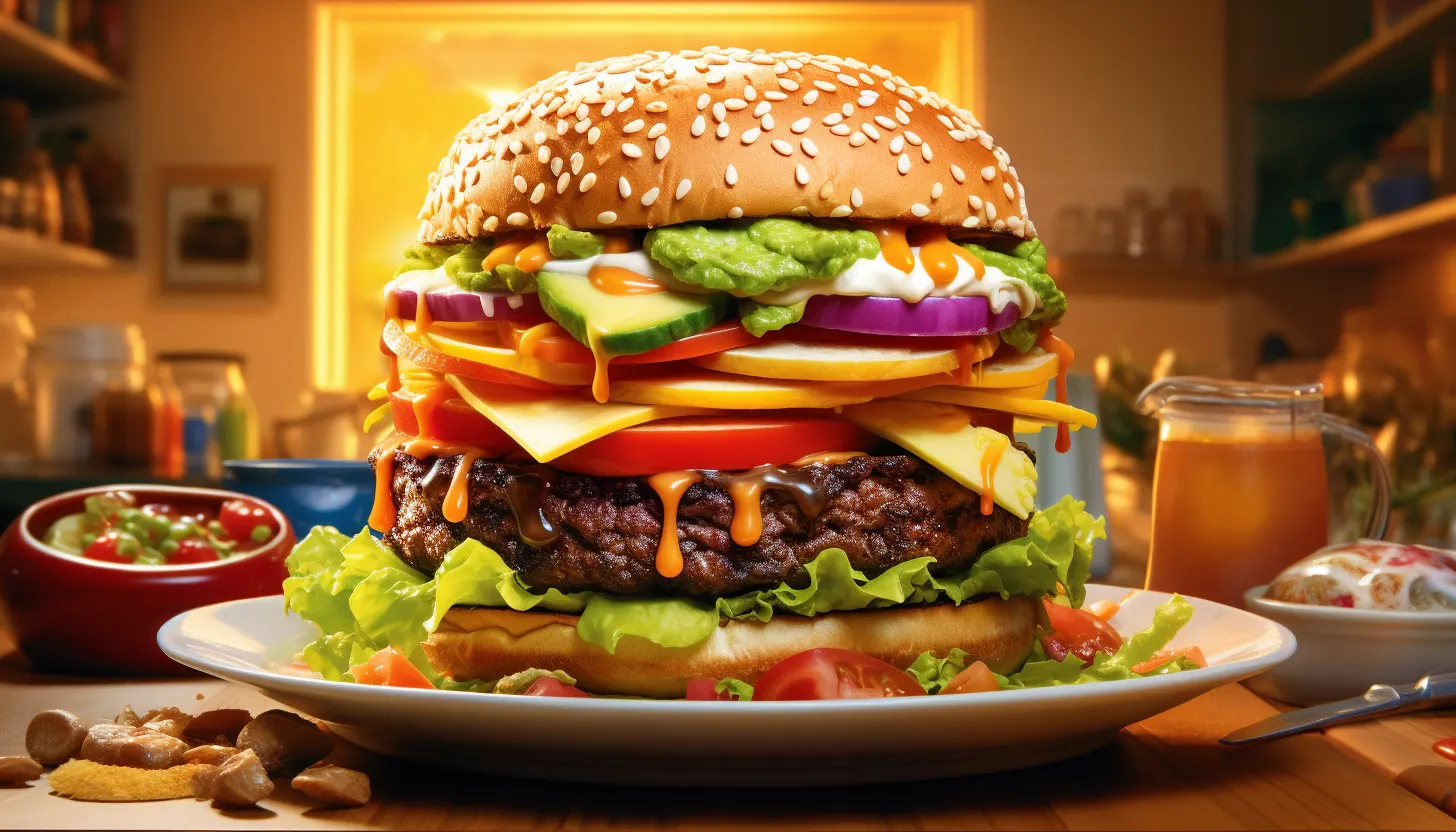 Stacking Success: Crafting Deliciously Layered Gourmet Burgers