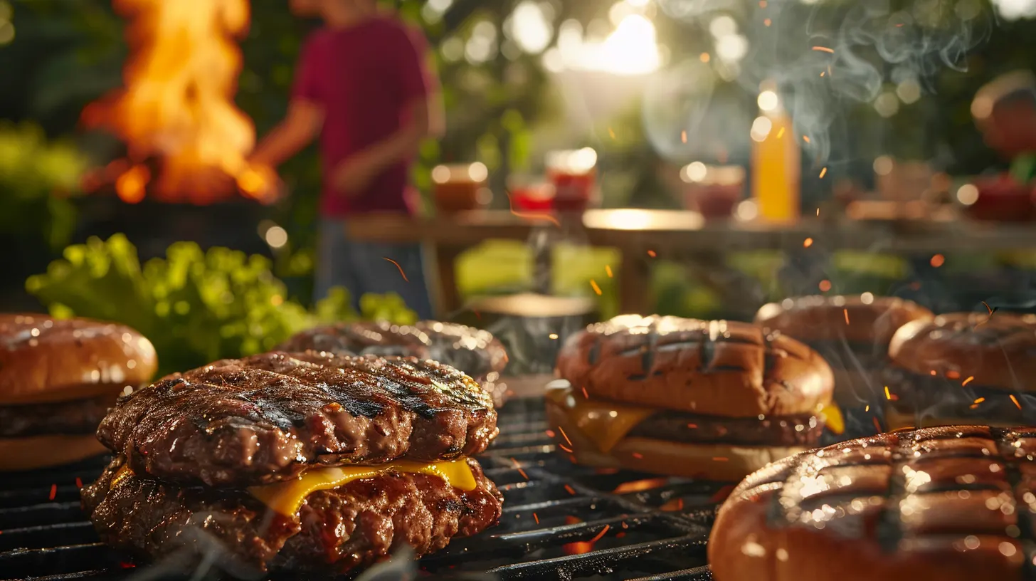 Crowd-Pleasing Beef Burgers for Backyard Family Gatherings