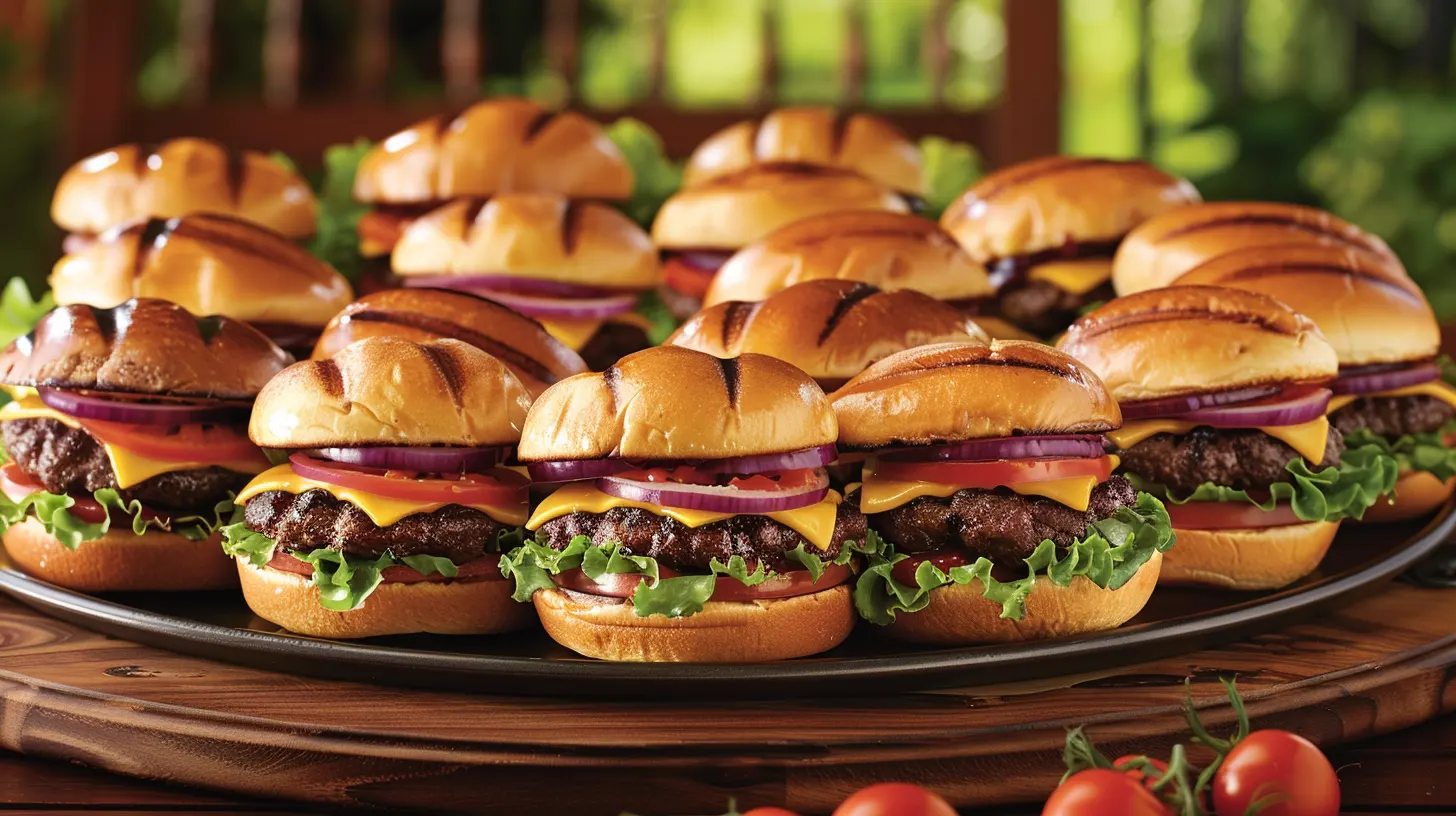 Budget-Friendly Beef Burgers for Large Family Gatherings