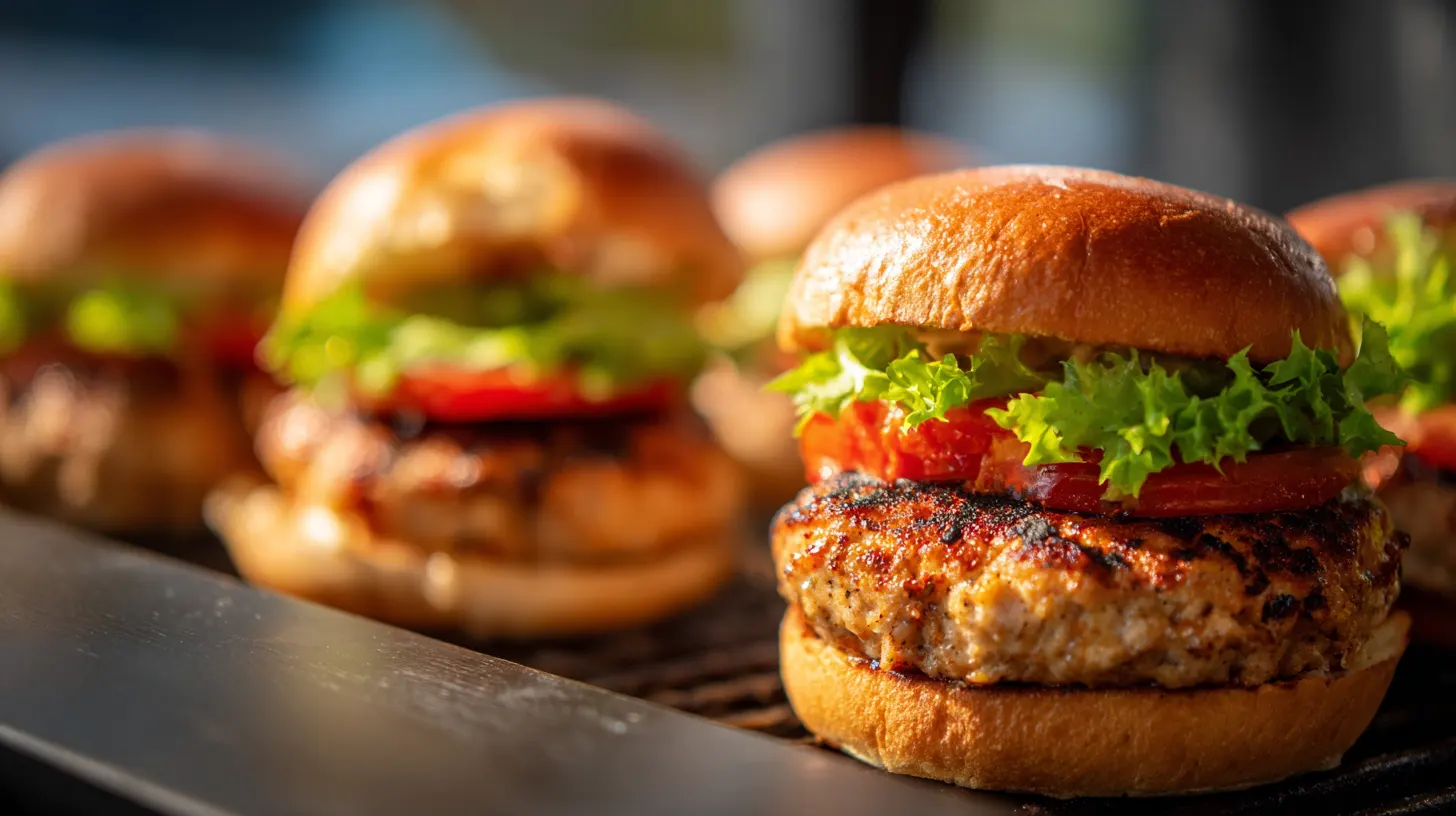 How to Make Chicken Burgers That Don't Turn Out Dry